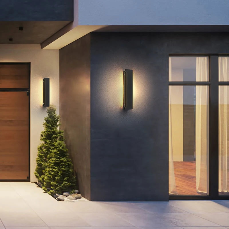 Outdoor Wall Light - Modern Nordic Style LED Wall Lamp for Outdoor Lig ...
