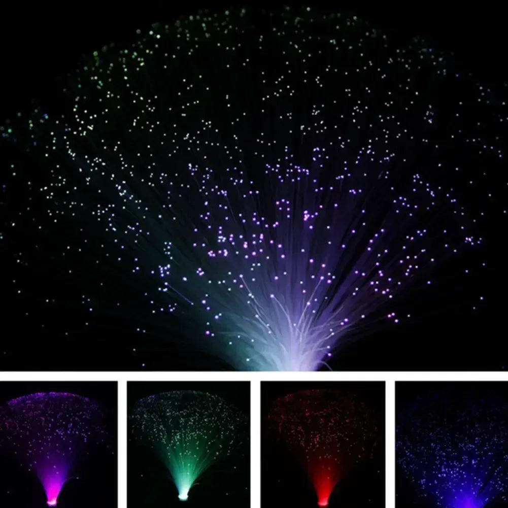 LED Fiber Optic Star Sky Night Lamp – Multicolor Holiday & Wedding ...