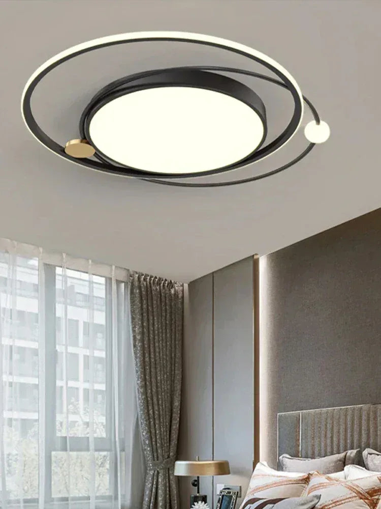 LED Ceiling Lamp Simple Modern Master Bedroom Lamp Nordic Light Luxury ...