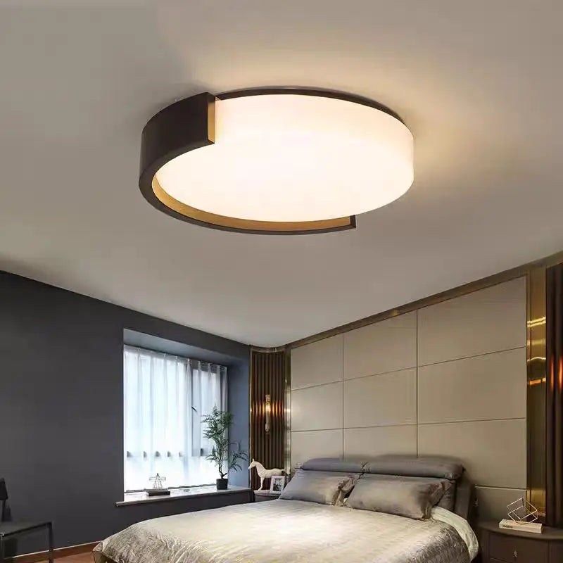 Latest Nordic Classic Black White Simple LED Ceiling Light Designer Cr ...
